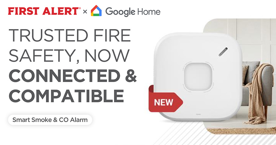 First Alert & Google Nest Connected Life-Safety Partnership | Resideo