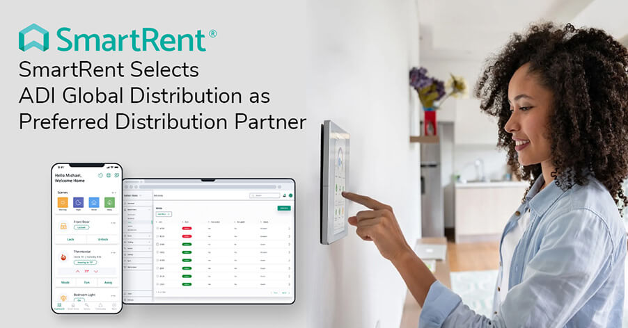 SmartRent Selects ADI Global Distribution as Preferred Distribution ...