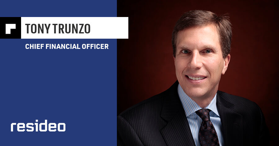 Resideo Names Anthony L. (Tony) Trunzo Chief Financial Officer