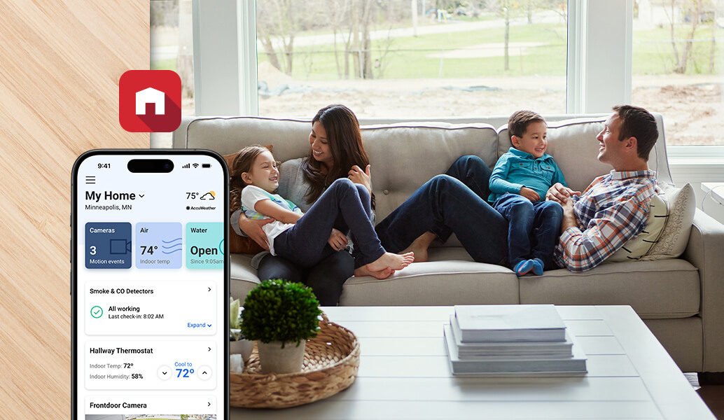 The Resideo First Alert App: Smart Home Control | Resideo
